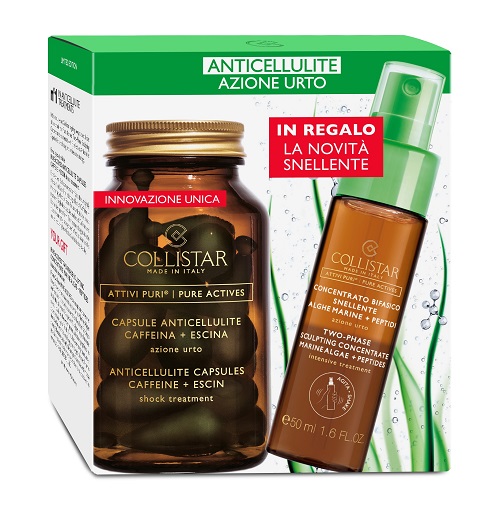 Collistar Pure Actives Anticellulite Capsules + Free Gift | Douglas.lv